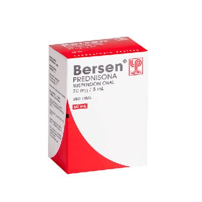 BERSEN 20 MG/5 ML JARABE X 60 ML (PREDNISONA) | Farmazon-Farmacia On ...
